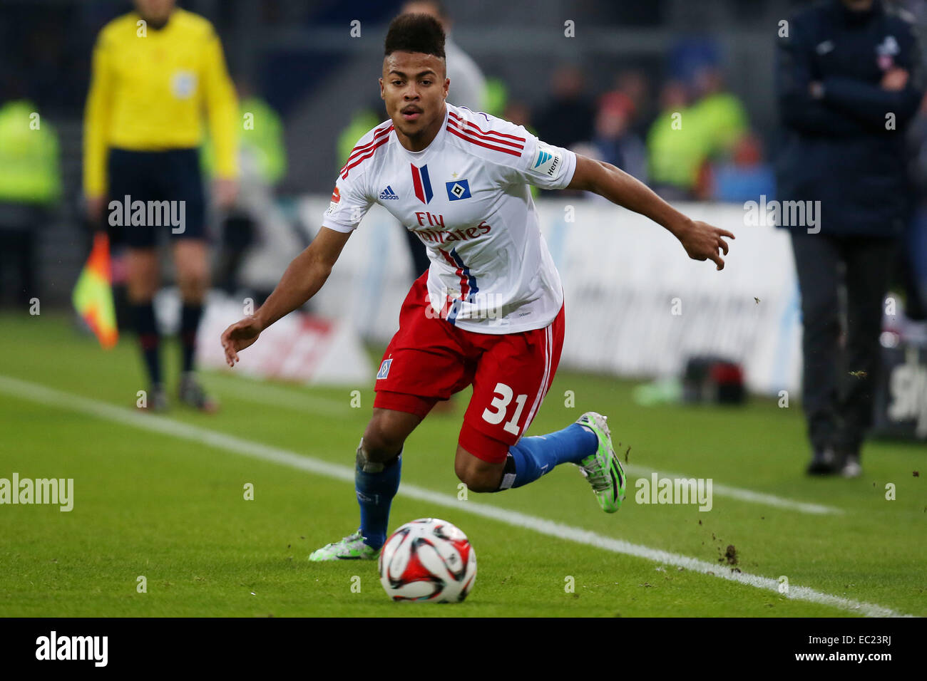 Hamburg's Ronny Marcos in action during the German Bundesliga soccer ...