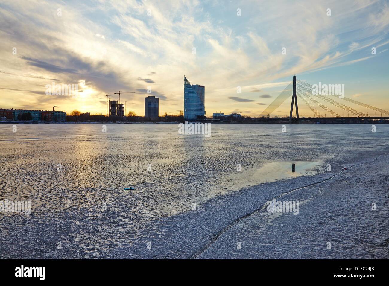 Bridge in Riga Stock Photo - Alamy