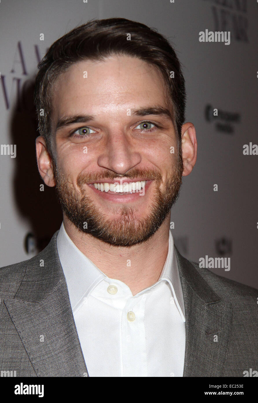 New York, New York, USA. 7th Dec, 2014. Actor EVAN JONIGKEIT attends the New York premiere of 'A ...