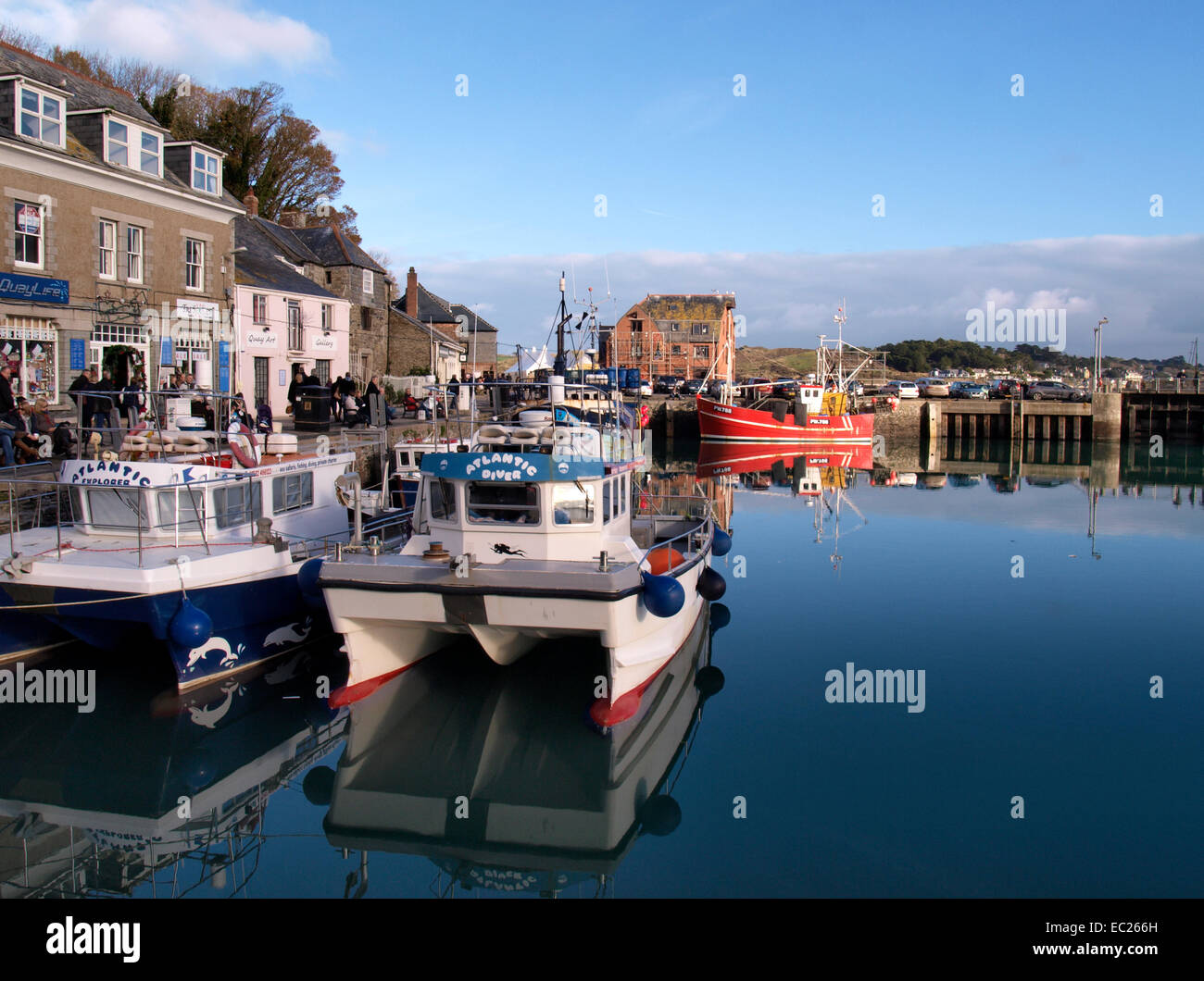 Padstow Harbour, Cornwall, UK Stock Photo - Alamy