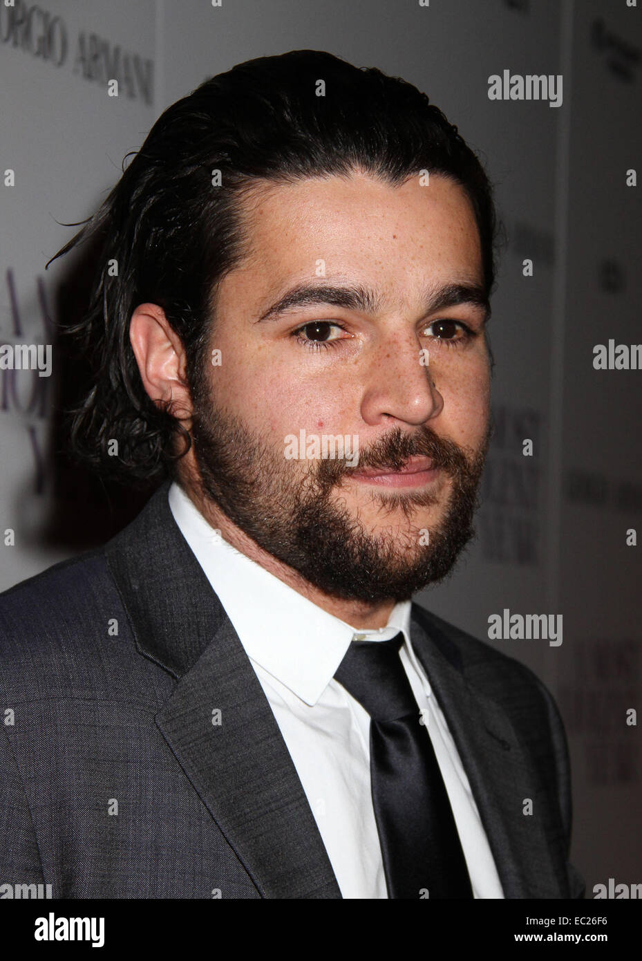 New York, New York, USA. 7th Dec, 2014. Actor CHRISTOPHER ABBOTT ...