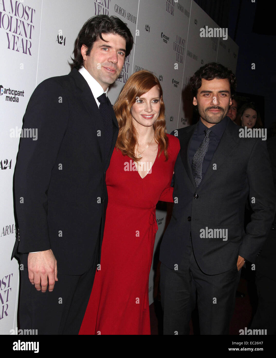 New York, New York, USA. 7th Dec, 2014. Director JC CHANDOR, actress ...