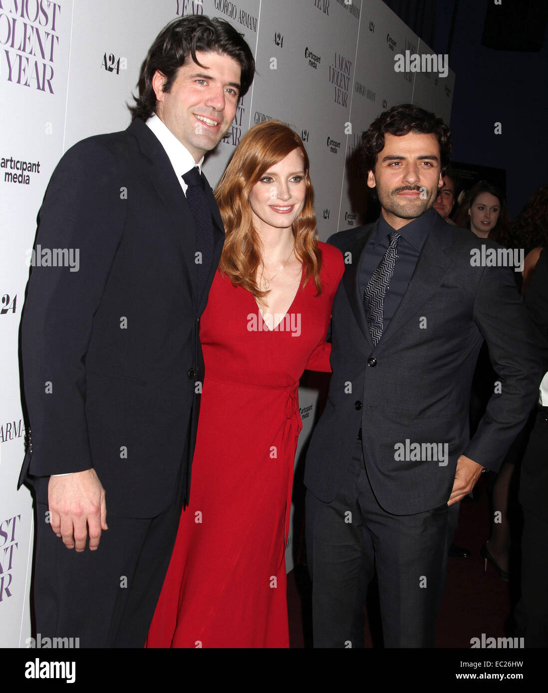 New York, New York, USA. 7th Dec, 2014. Director JC CHANDOR, actress ...