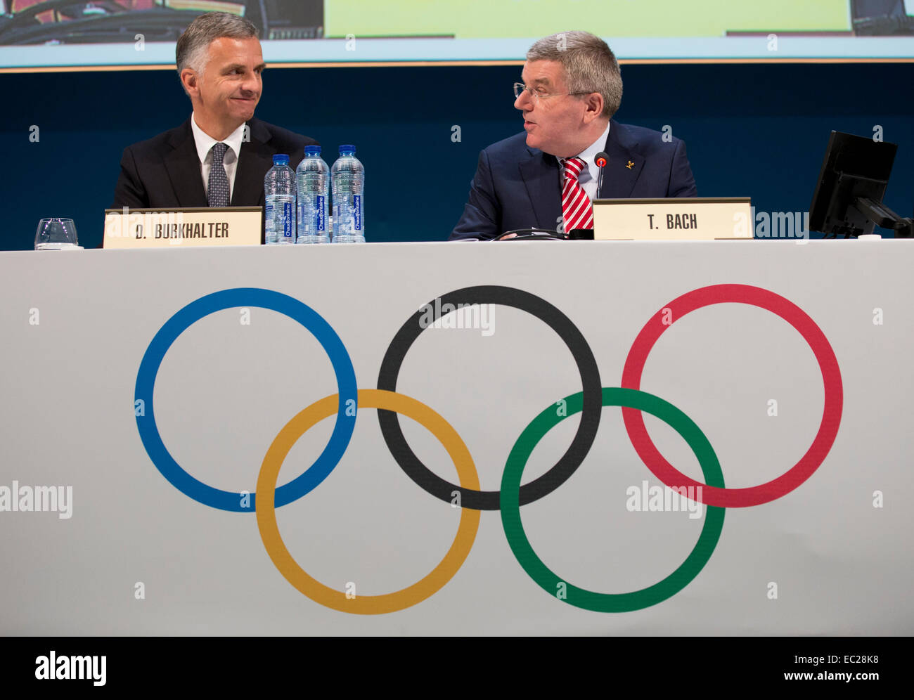 Monaco. 8th Dec, 2014. Photo povided by IOC shows International Olympic ...