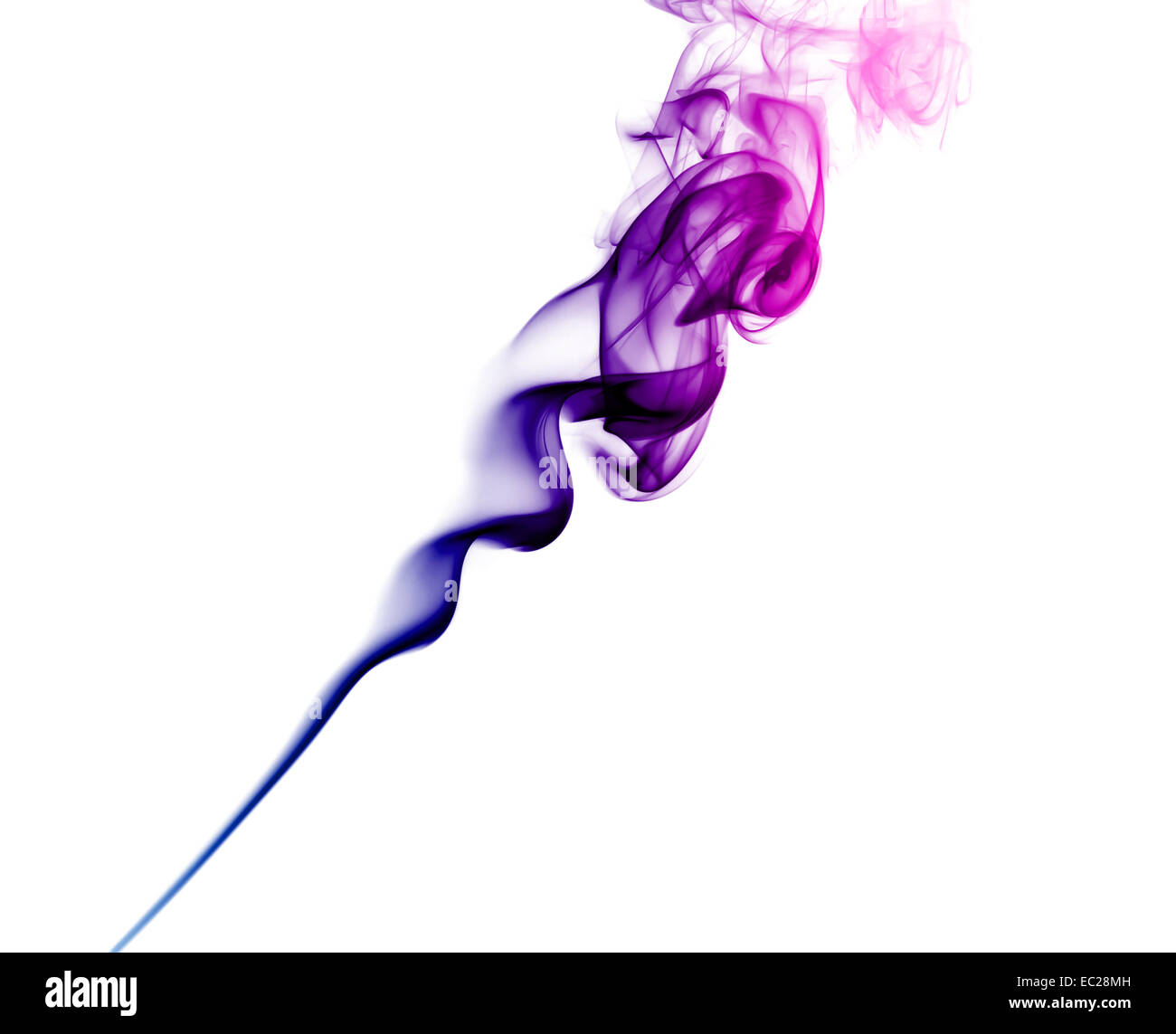 Abstract bright colored smoke on a white background Stock Photo - Alamy