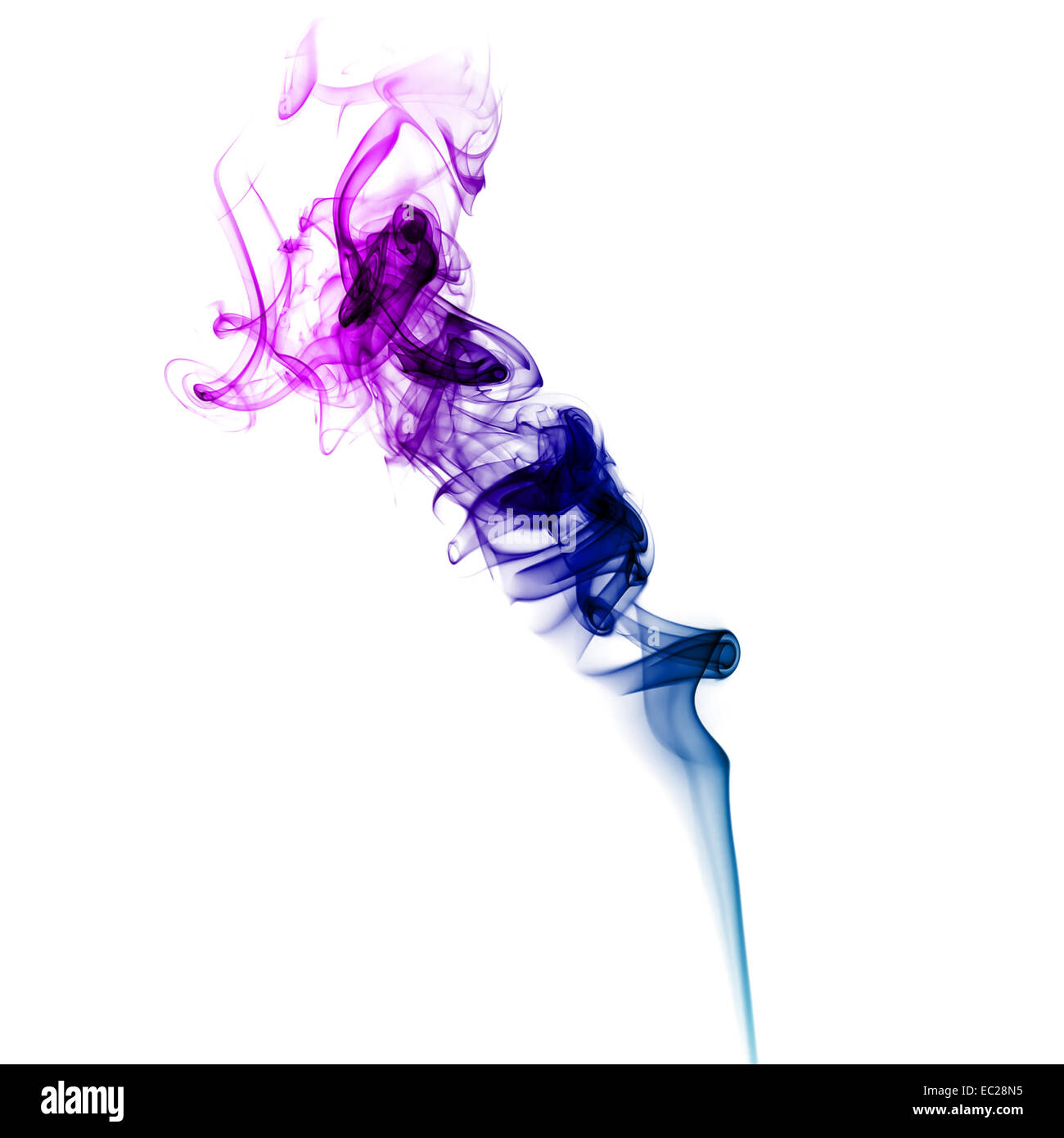 Abstract bright colored smoke on a white background Stock Photo - Alamy