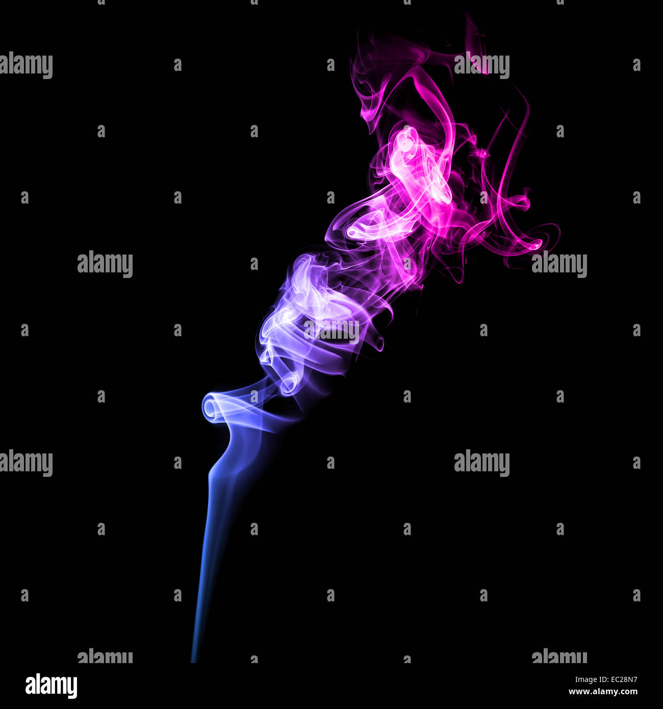 Abstract bright colored smoke on a dark background Stock Photo - Alamy