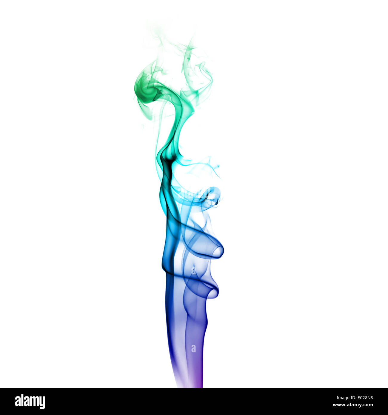 Abstract bright colored smoke on a white background Stock Photo - Alamy