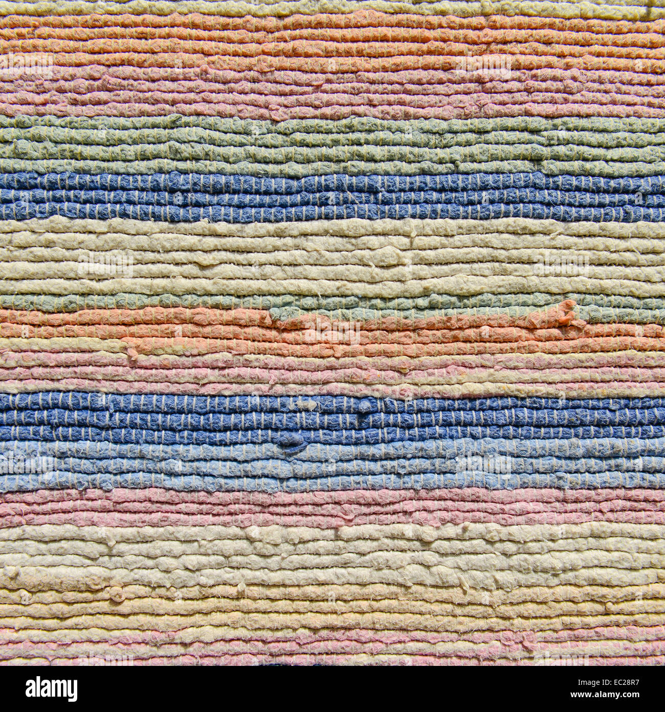 Multicolor fabric texture. Handmade traditional Thailand carpet Stock ...