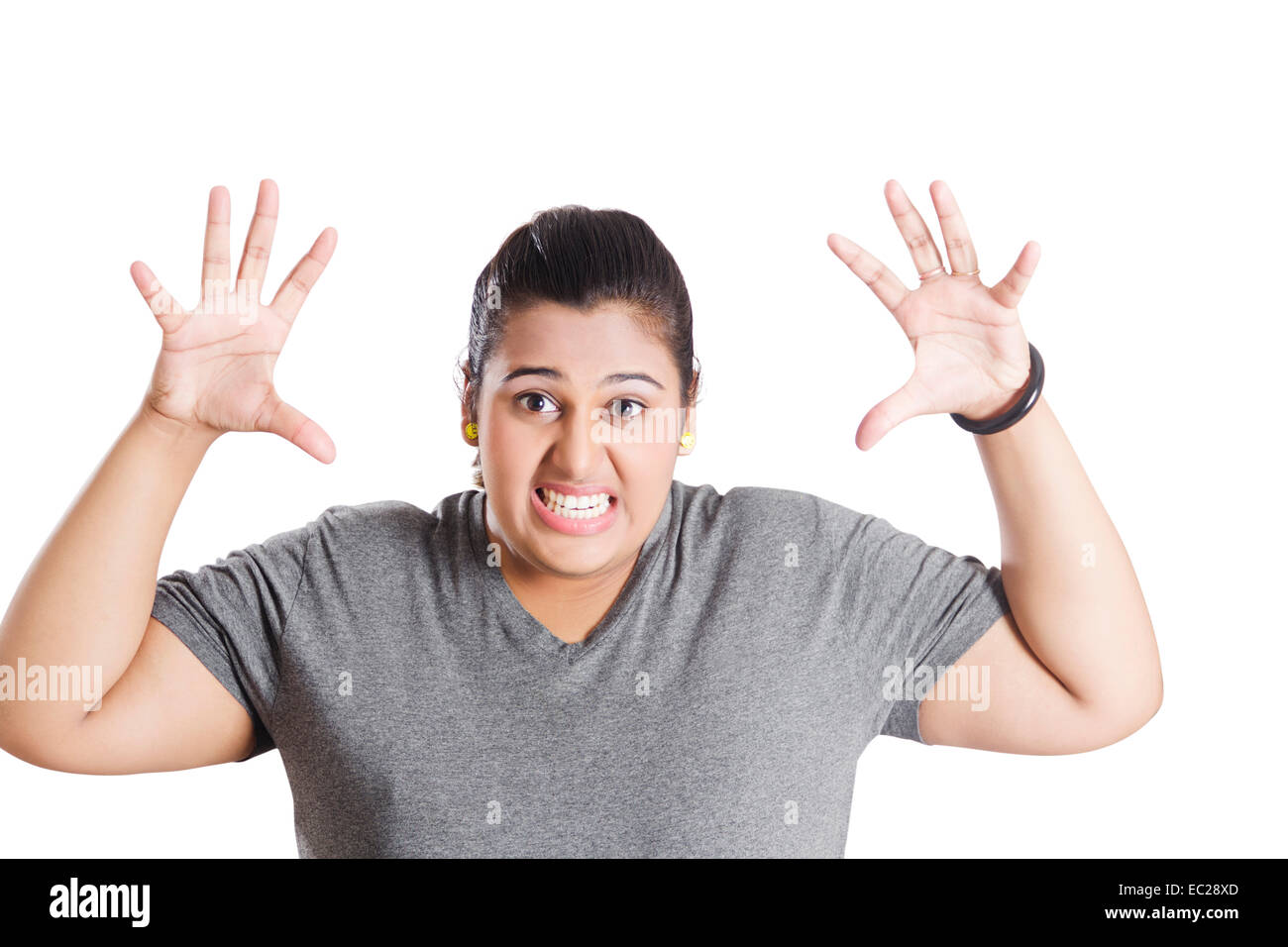 indian Obese Lady over Weight problem Stock Photo - Alamy
