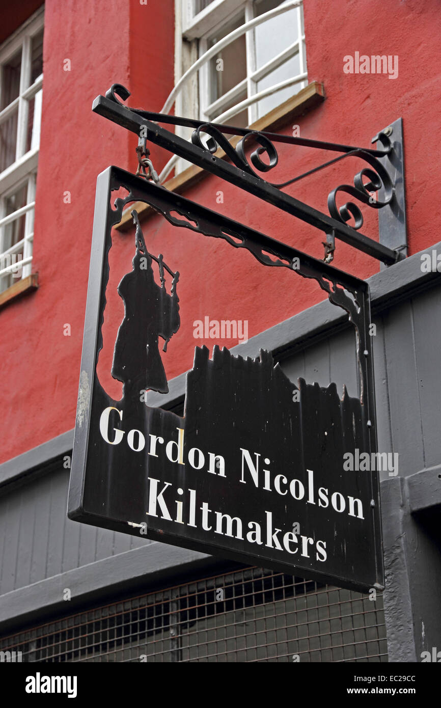 Gordon nicolson kiltmakers hi-res stock photography and images - Alamy