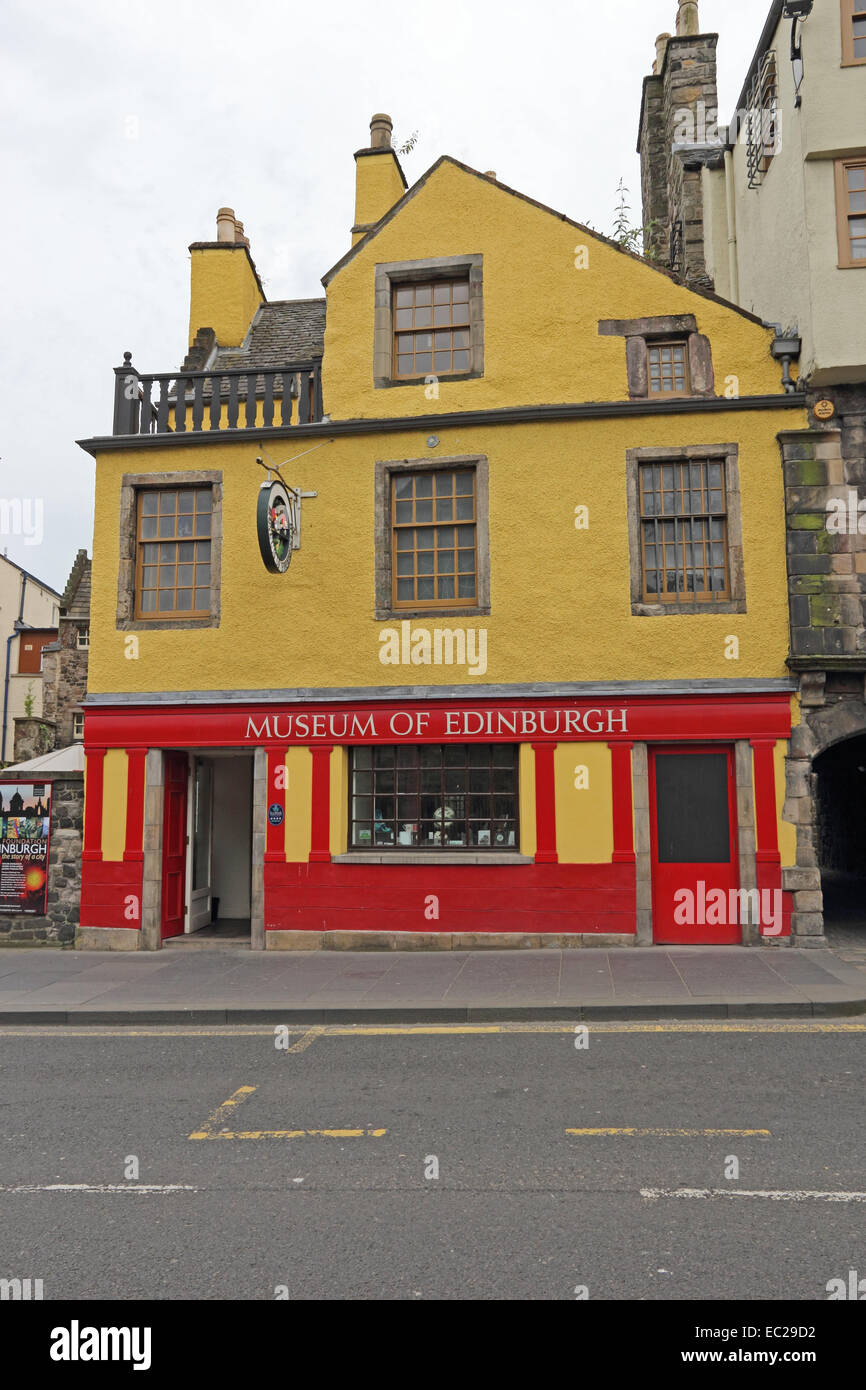 Museum of Edinburgh Stock Photo - Alamy
