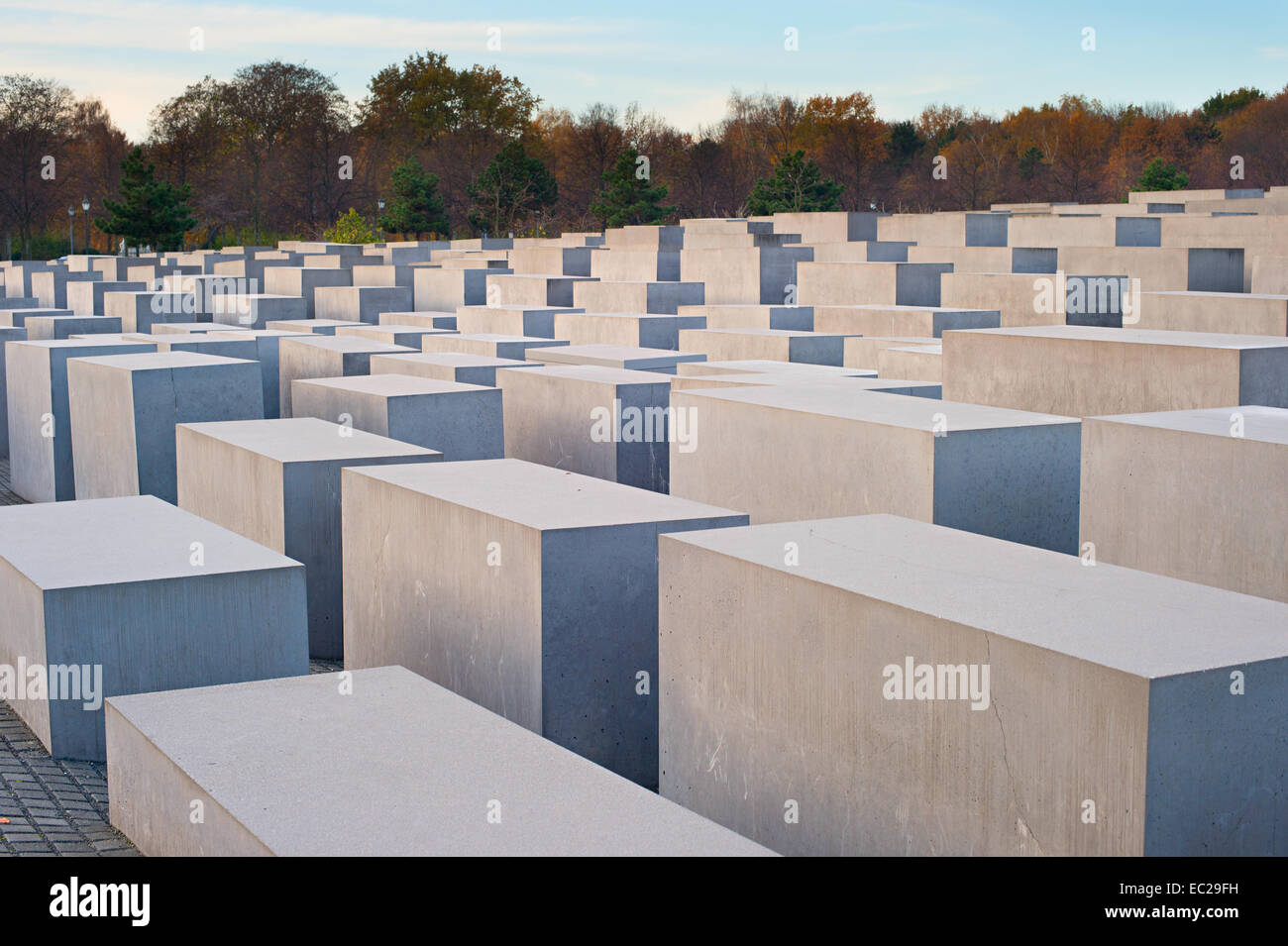 View of Jewish Holocaust Memorial, Berlin, Germany Stock Photo - Alamy