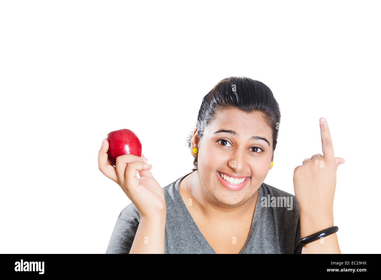 indian Obese Lady Dieting Stock Photo - Alamy