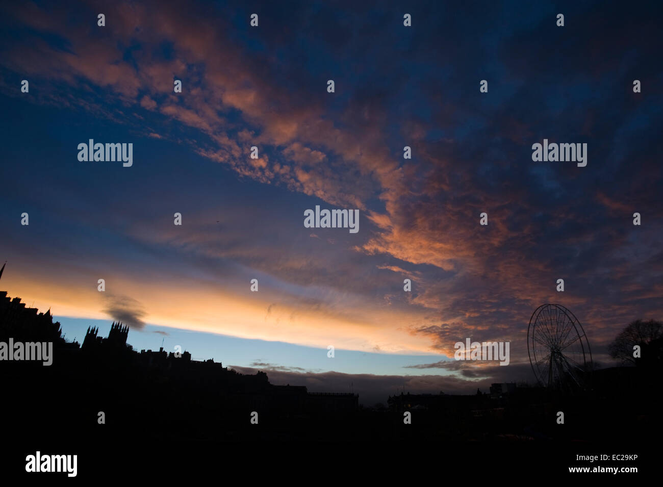 Dark clouds over edinburgh hi-res stock photography and images - Alamy