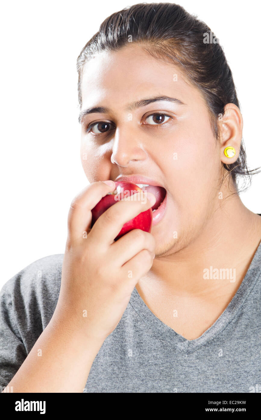 indian Obese Lady Dieting Stock Photo - Alamy