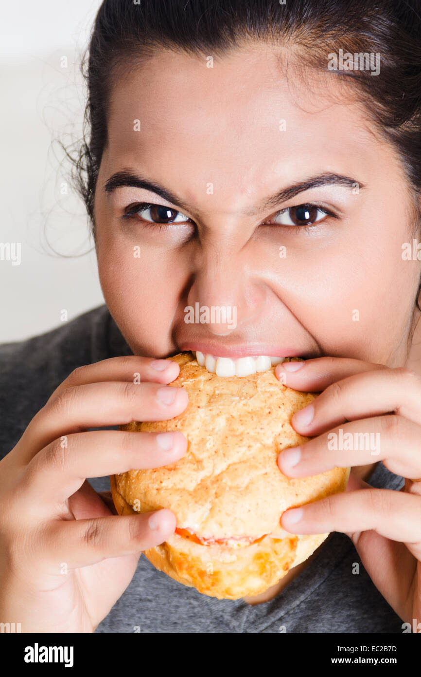 indian Obese Lady Dieting over Weight Stock Photo - Alamy