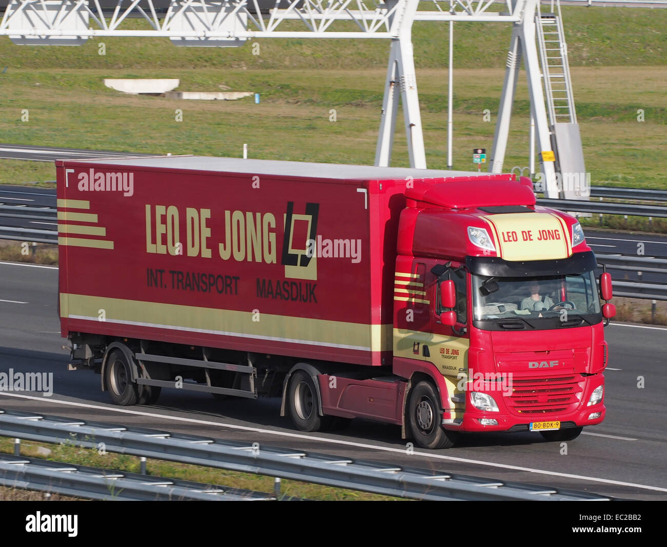 DAF CF 400 FT, Leo de Jong Stock Photo - Alamy