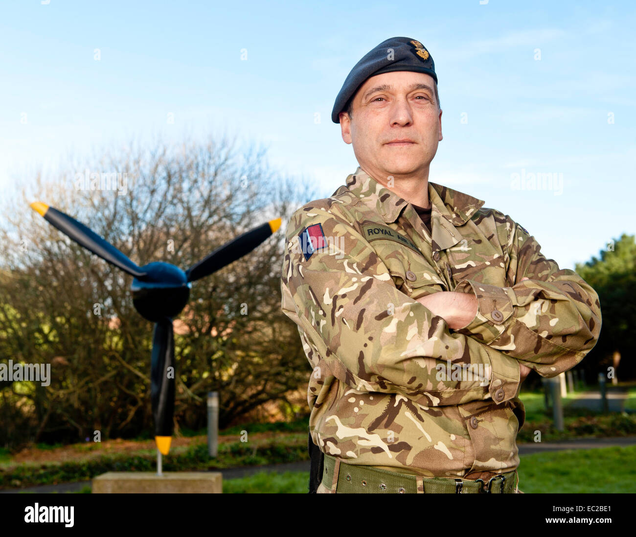 Squadron Leader Shaun Pascoe RAF St Mawgan Newquay Cornwall UK Stock ...