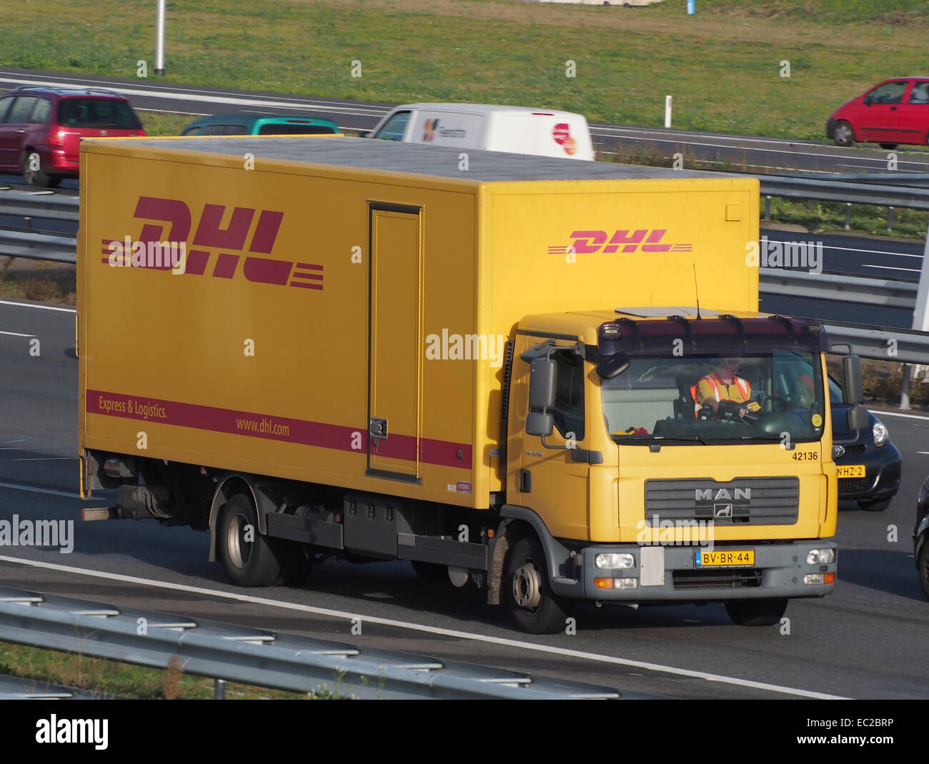 MAN N15, DHL Stock Photo - Alamy