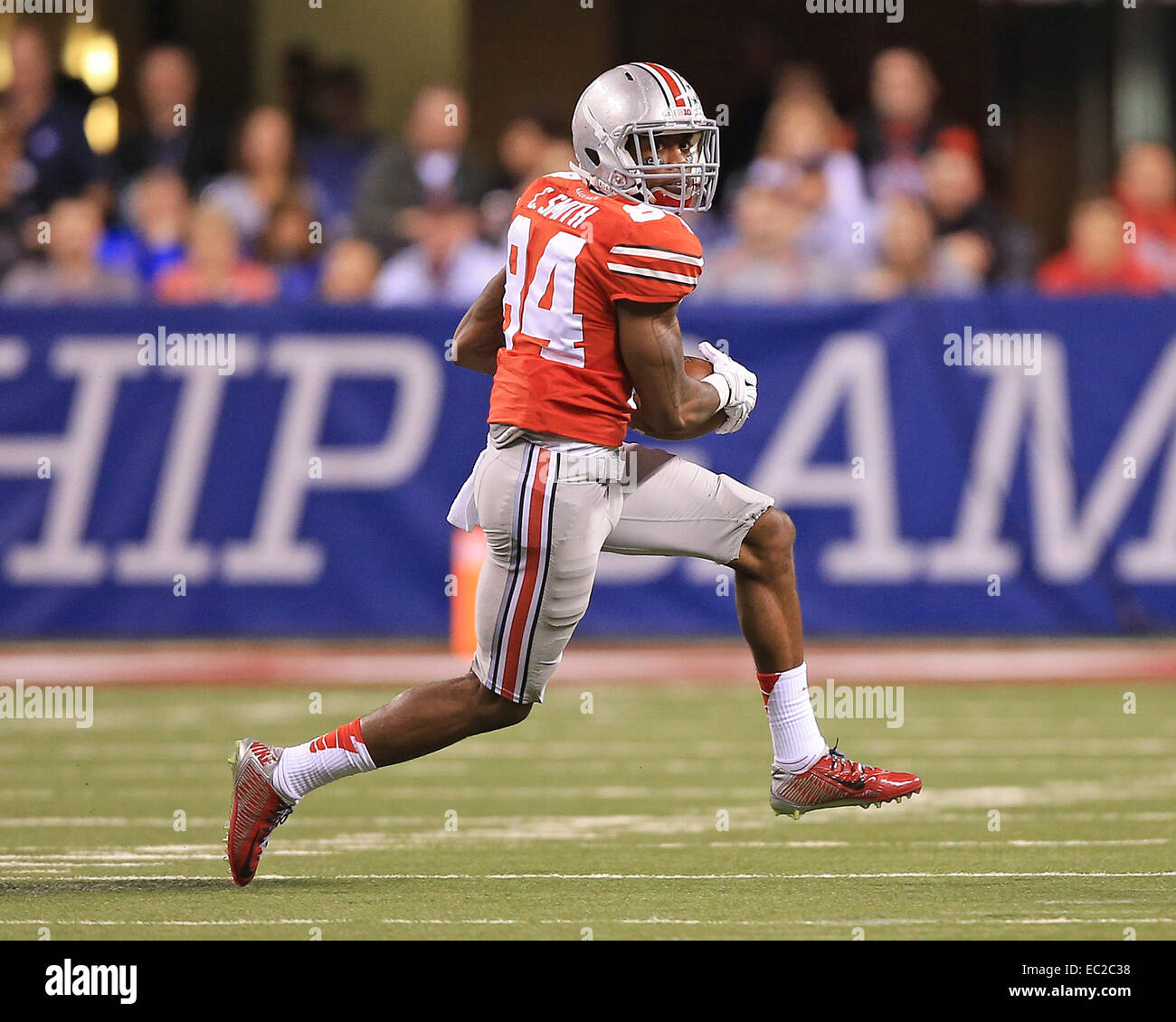 Indianapolis, IN, USA. 06th Dec, 2014. Ohio State Buckeyes wide ...