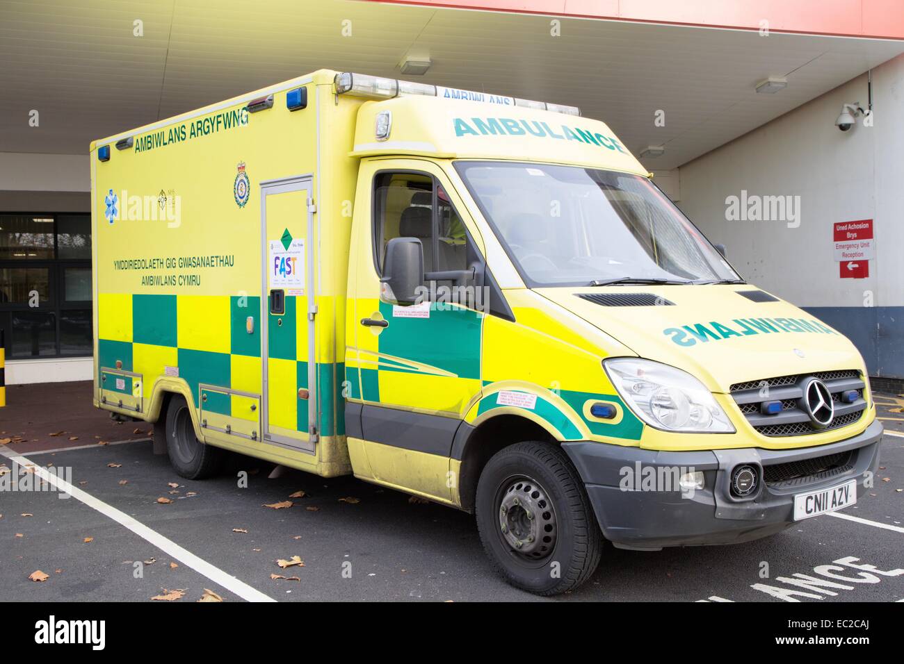 Welsh ambulance hi-res stock photography and images - Alamy