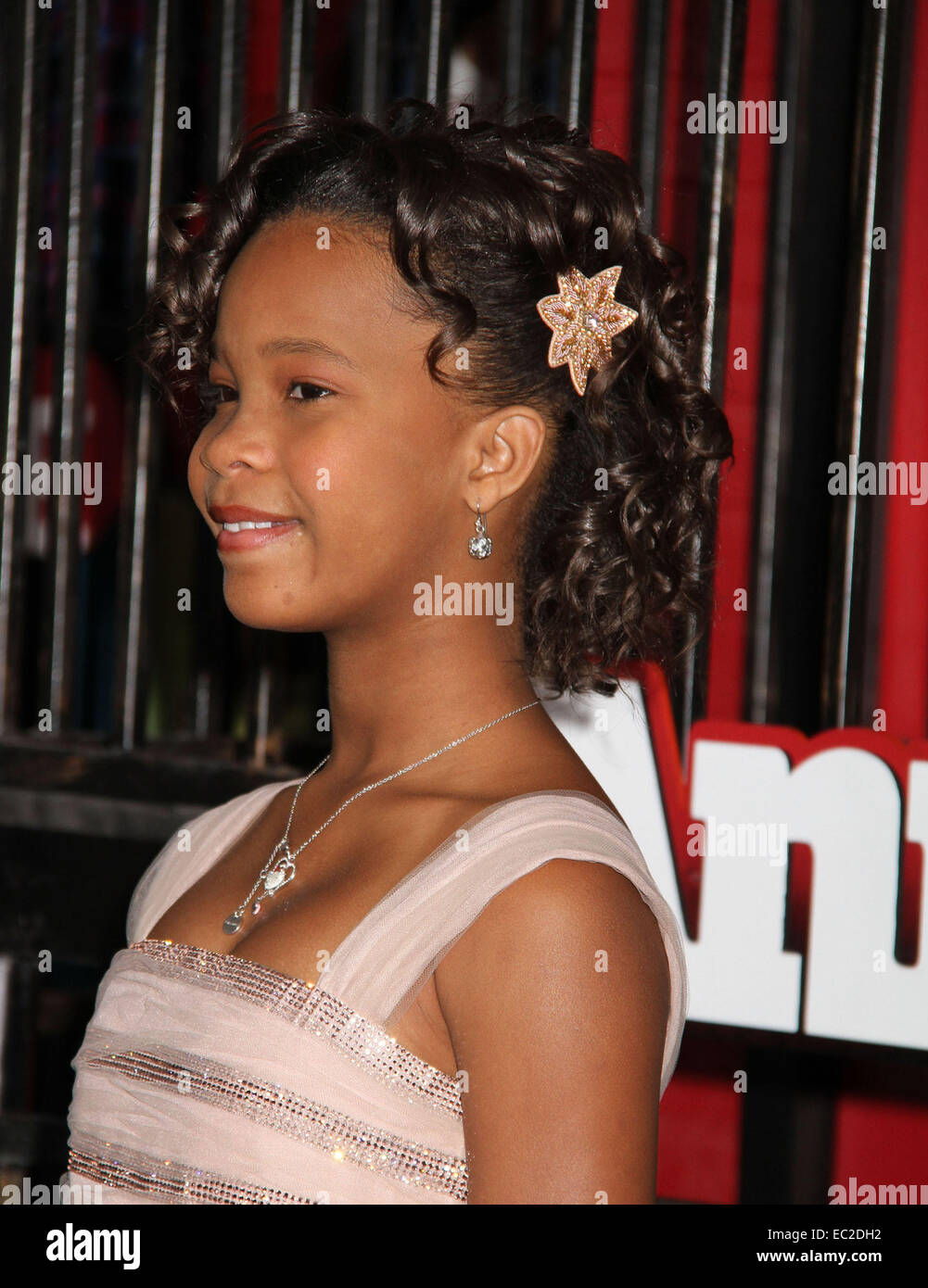 Dec. 7, 2014 - New York, New York, U.S. - Actress QUVENZHANE WALLIS ...