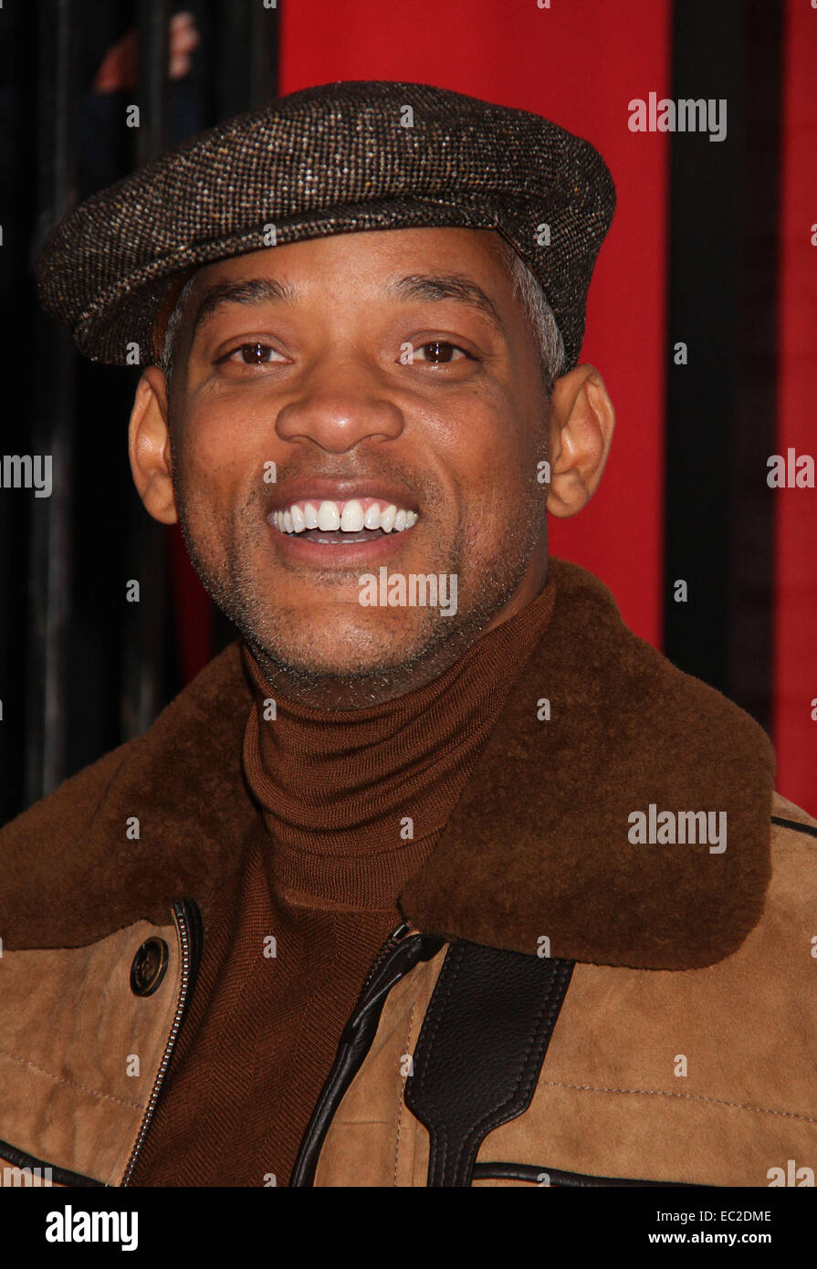 New York, USA. 7th Dec, 2014. Actor WILL SMITH attends the world ...