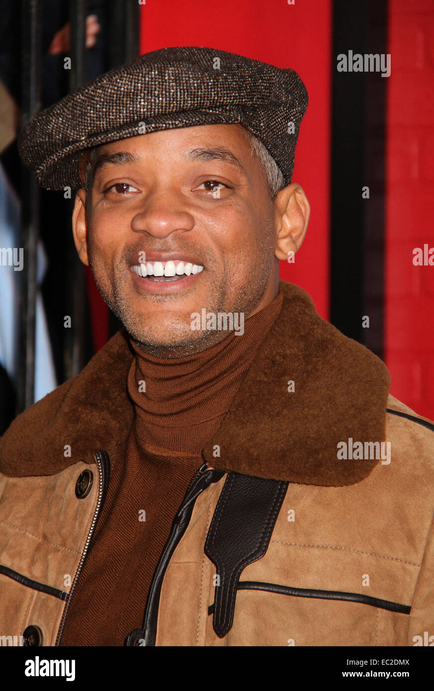 New York, USA. 7th Dec, 2014. Actor WILL SMITH attends the world ...