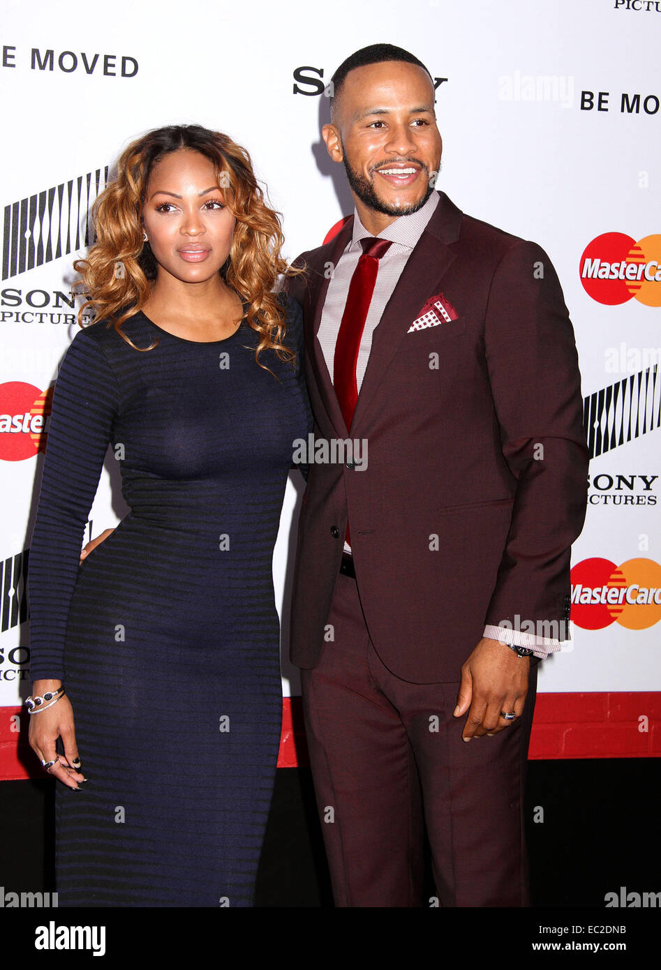 New York, USA. 7th Dec, 2014. Actress MEAGAN GOOD and DEVON FRANKLIN ...