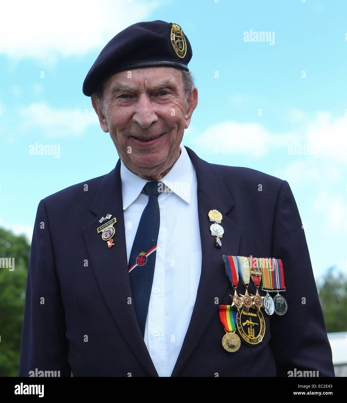 The 70th Anniversary of the Normandy Landings, atmosphere at Pegasus ...