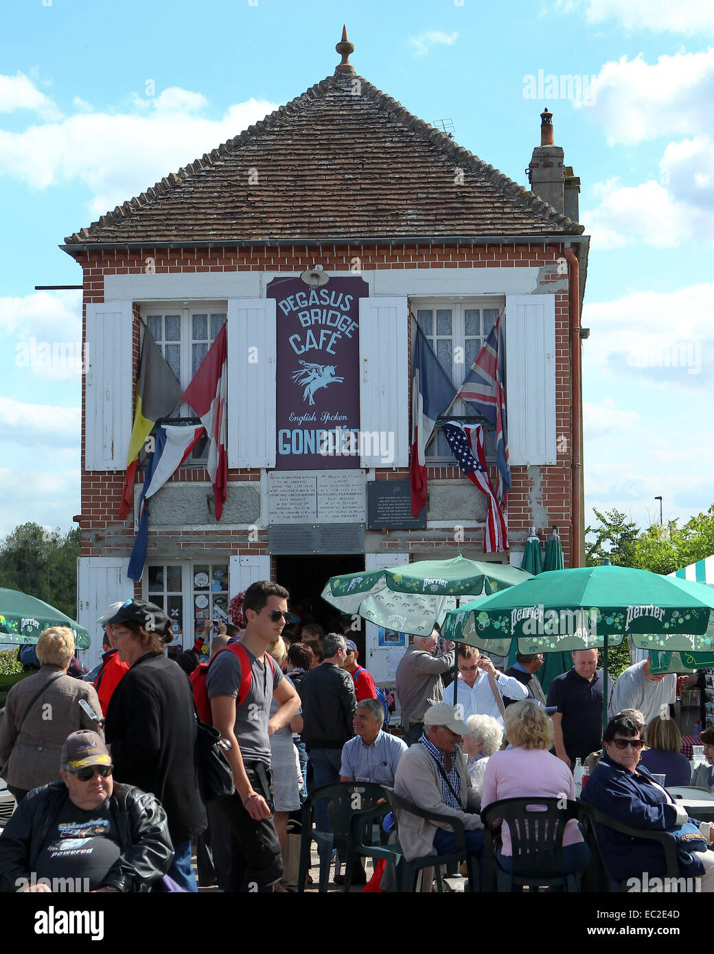 The 70th Anniversary of the Normandy Landings, atmosphere at Pegasus ...