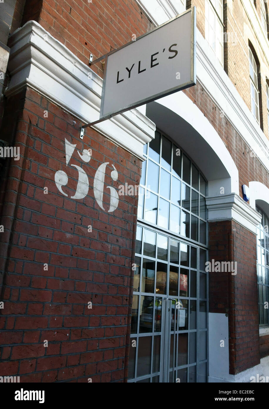 Lyle's British food restaurant, Shoreditch, London Stock Photo - Alamy