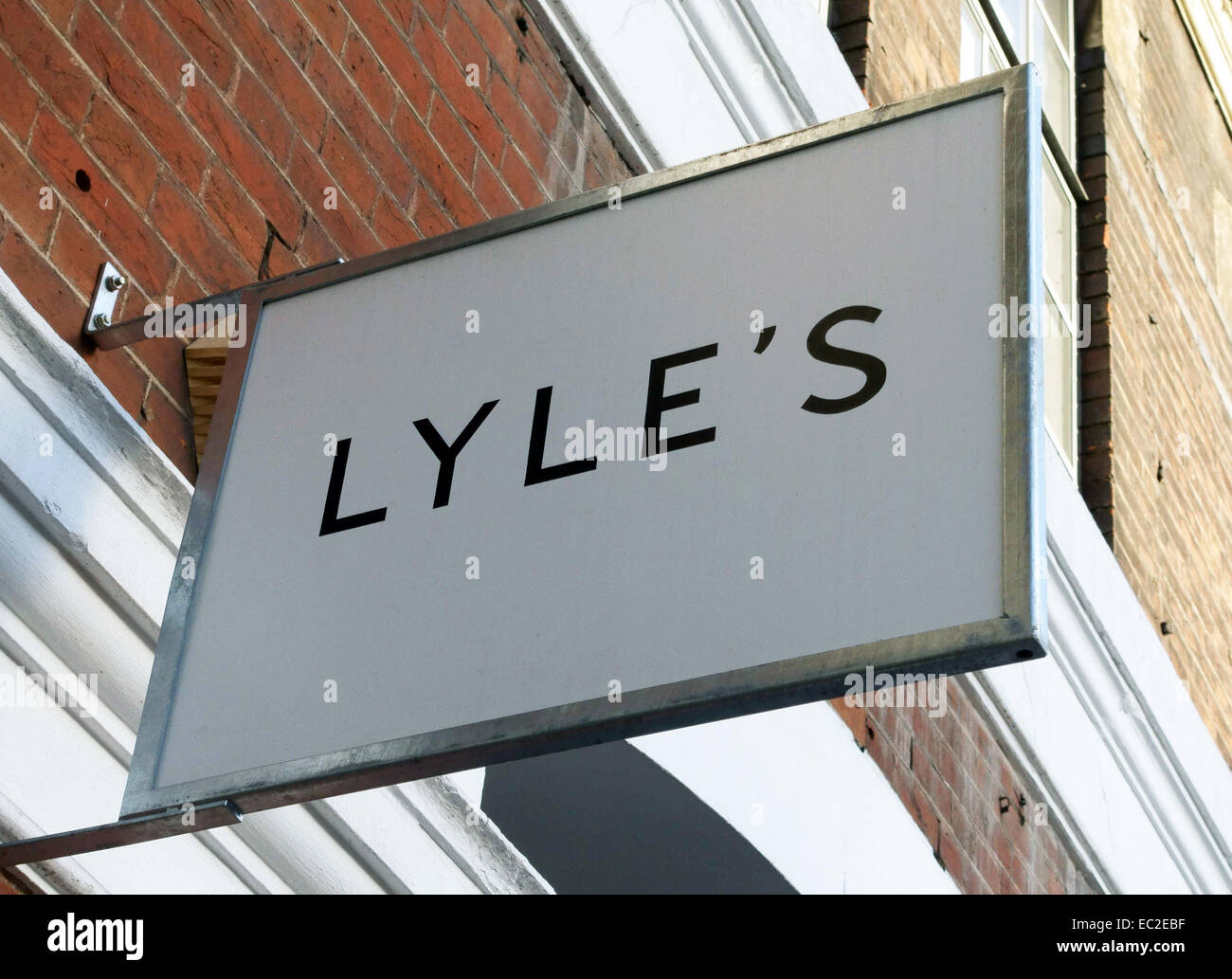 Lyle's British food restaurant, Shoreditch, London Stock Photo - Alamy