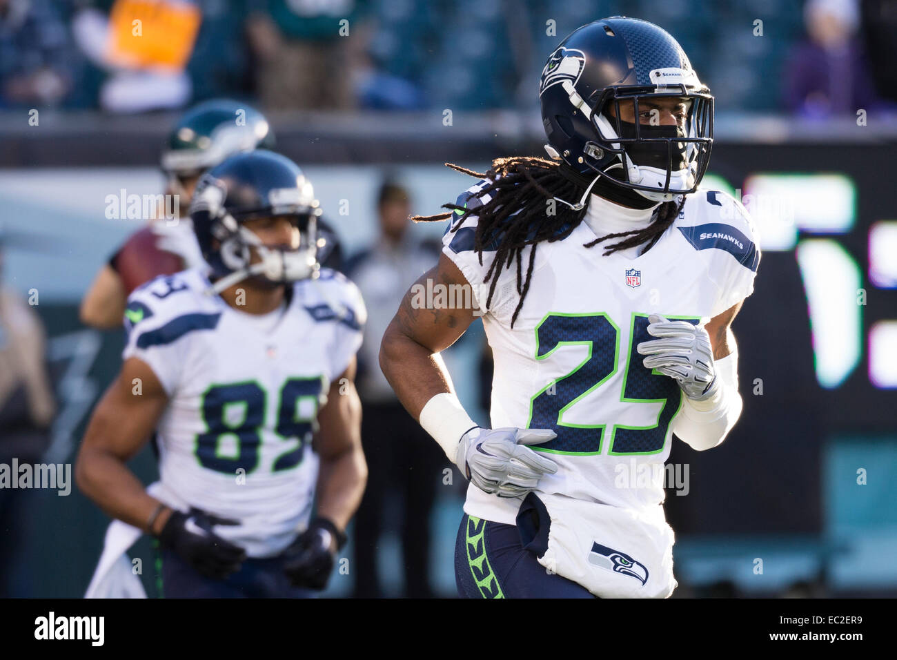 Seattle seahawks cornerback richard sherman hi-res stock photography ...