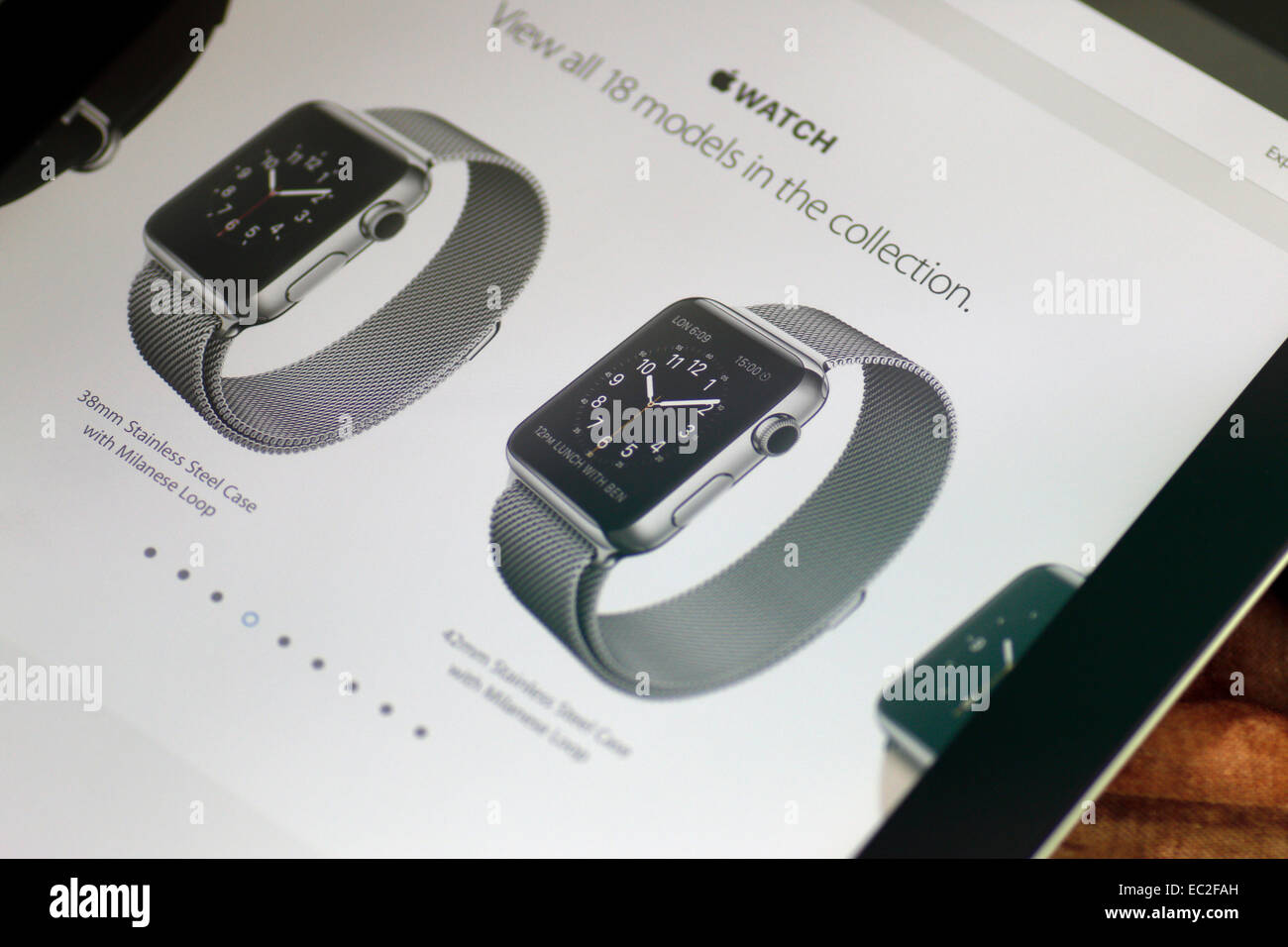 Apple watch hi-res stock photography and images - Alamy