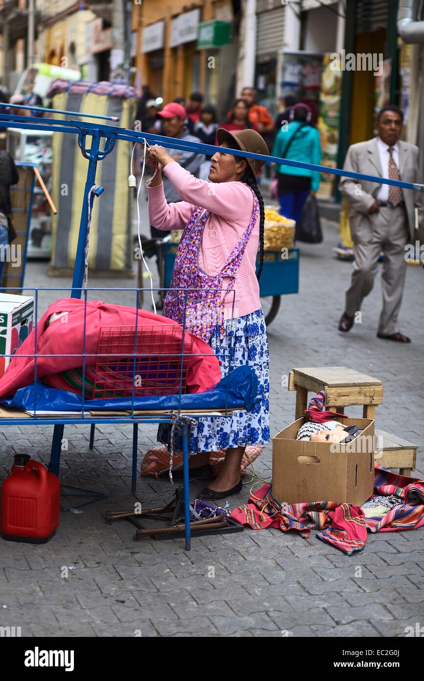 Woman set up stall sell hi-res stock photography and images - Alamy