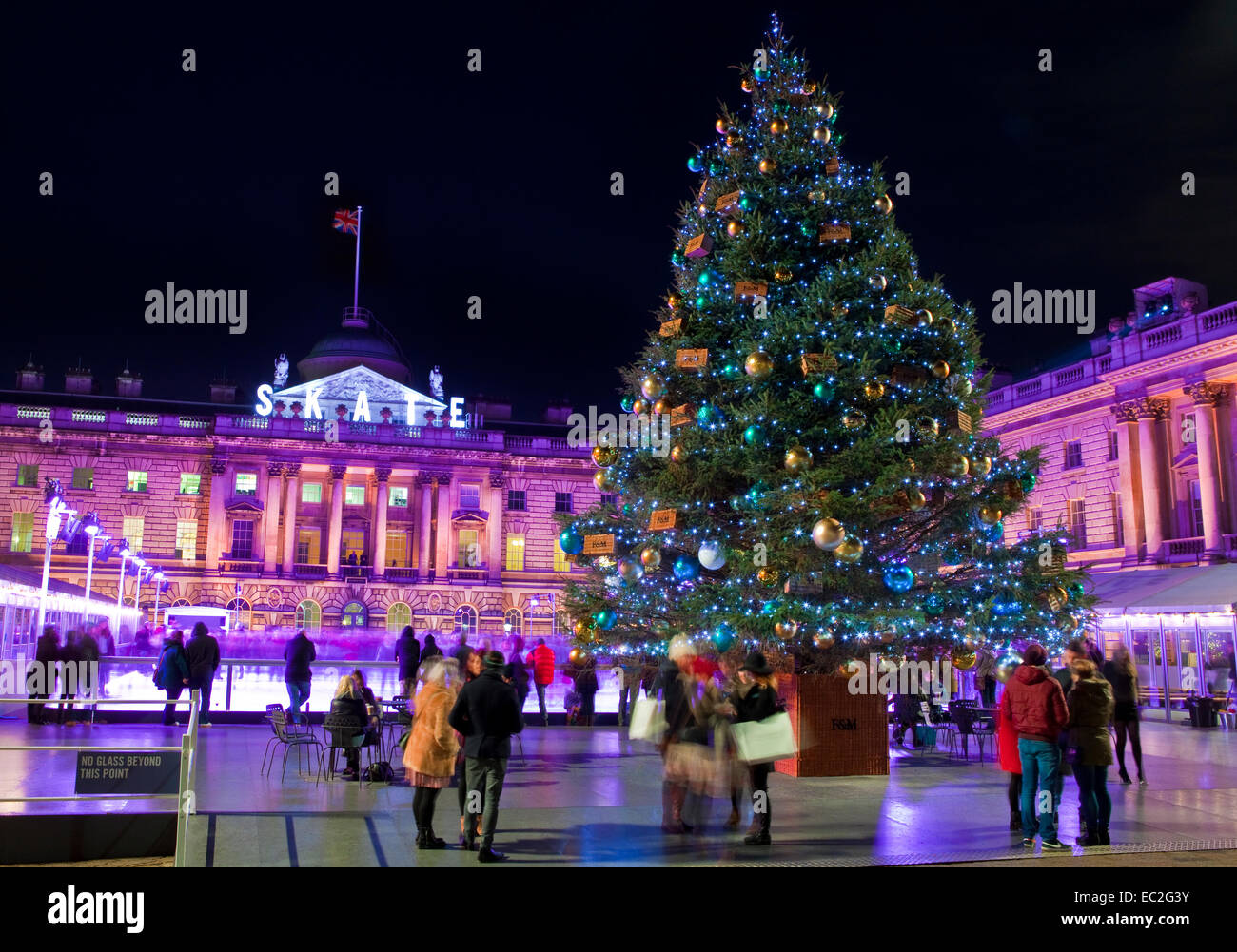Somerset house christmas hi-res stock photography and images - Alamy