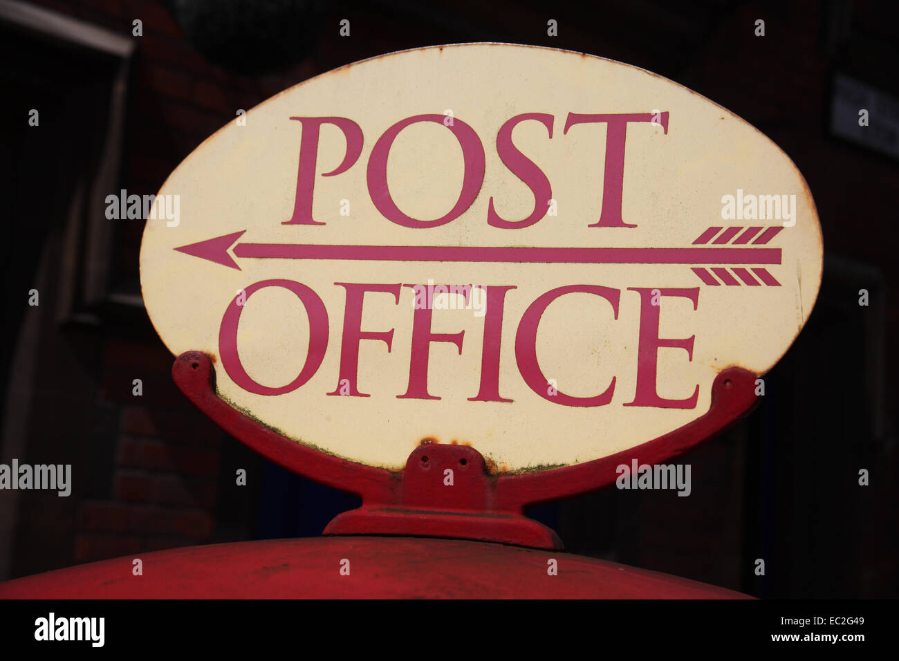 The old post office sign hi-res stock photography and images - Alamy