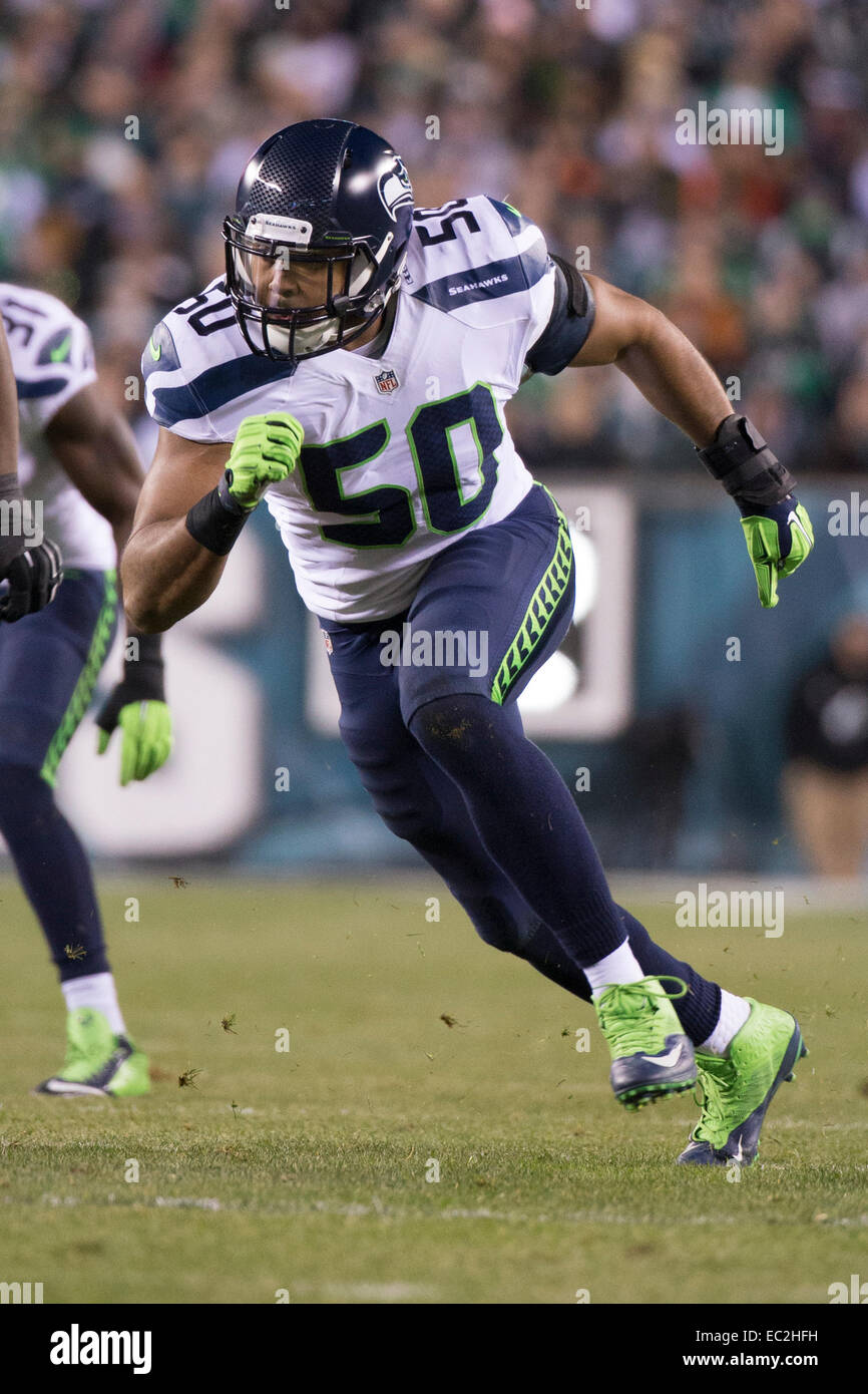 December 7, 2014: Seattle Seahawks outside linebacker K.J. Wright (50 ...