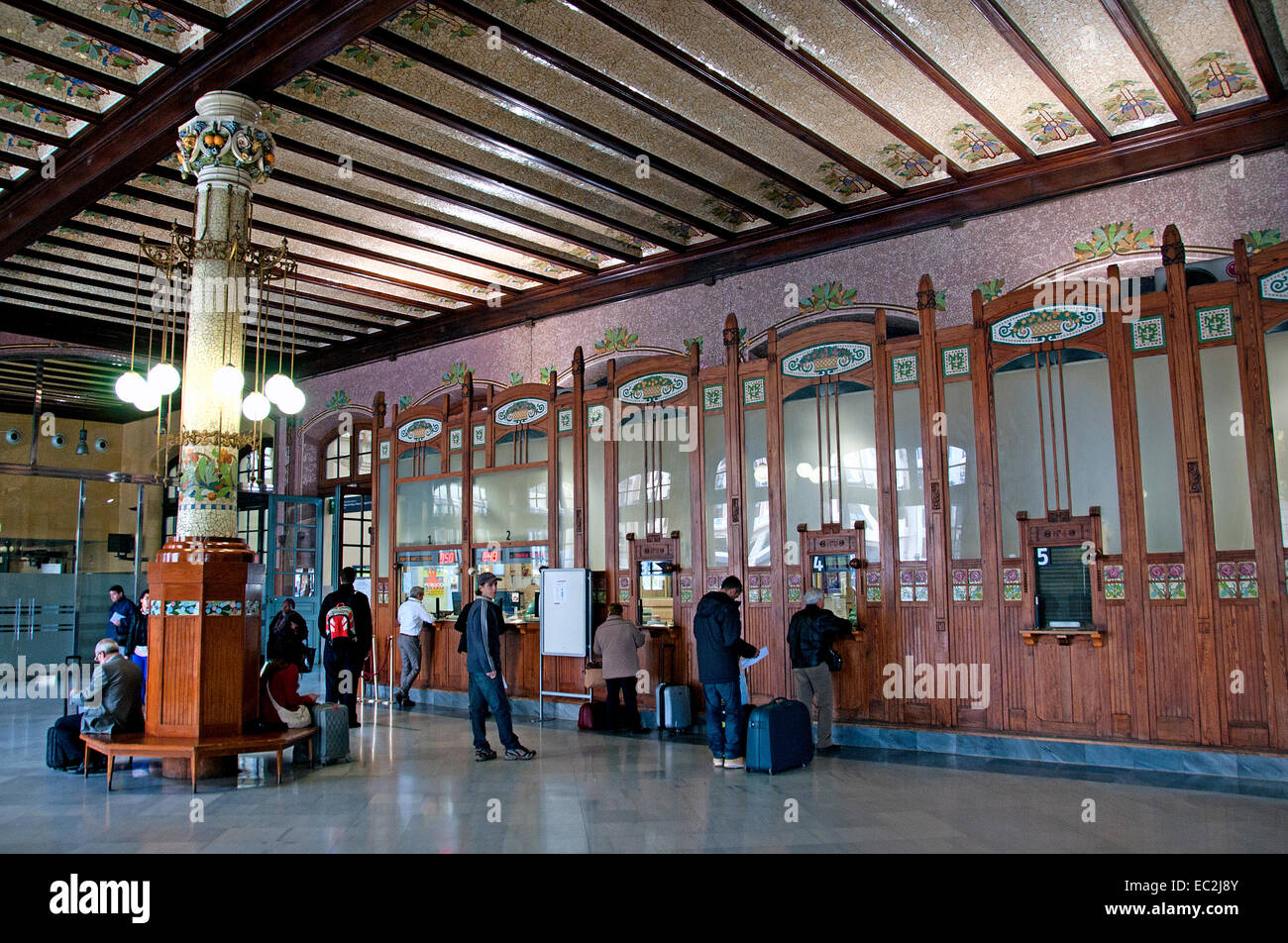 Valencia Old Railway Station North Station Estación del Norte ...