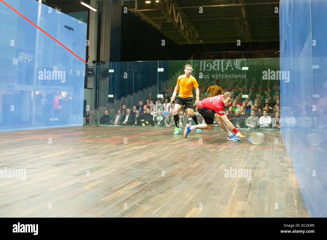 Manchester, UK. 08th Dec, 2014. AJ Bell Squash British Grand Prix. Nick ...
