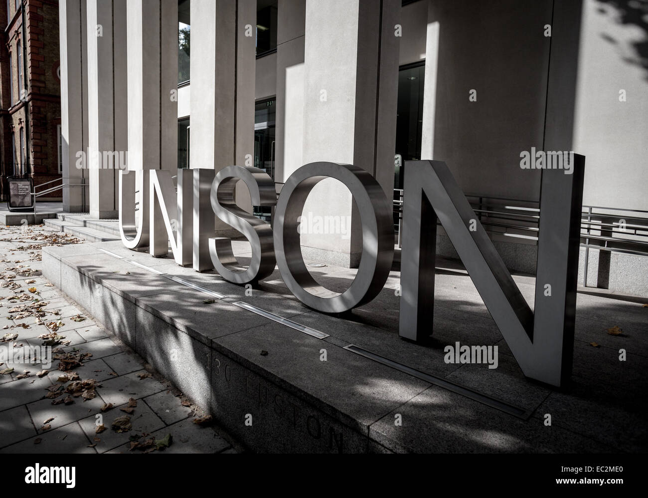 Unison euston road hi-res stock photography and images - Alamy