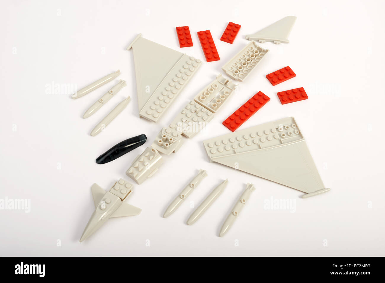 Airfix Quick Build Typhoon fighter jet aircraft Stock Photo - Alamy