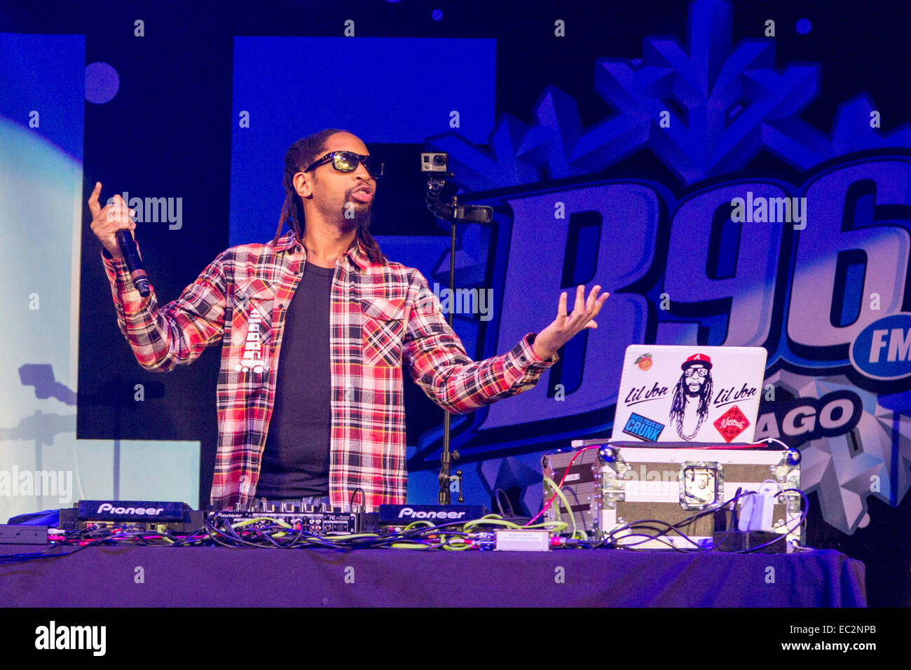 Chicago, Illinios, USA. 6th Dec, 2014. DJ and rapper LIL JON (aka ...