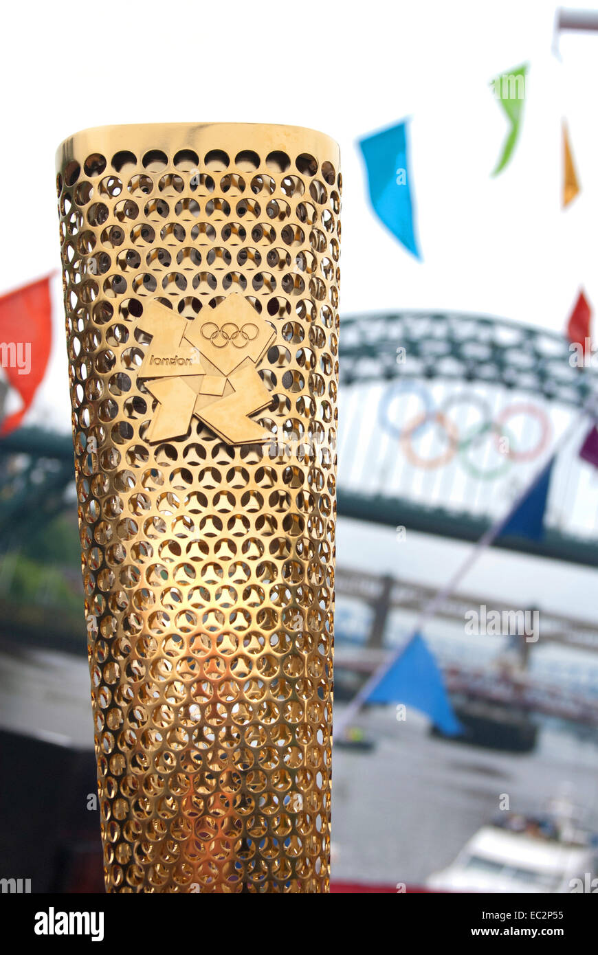 Olympic torch - London 2012 Stock Photo - Alamy