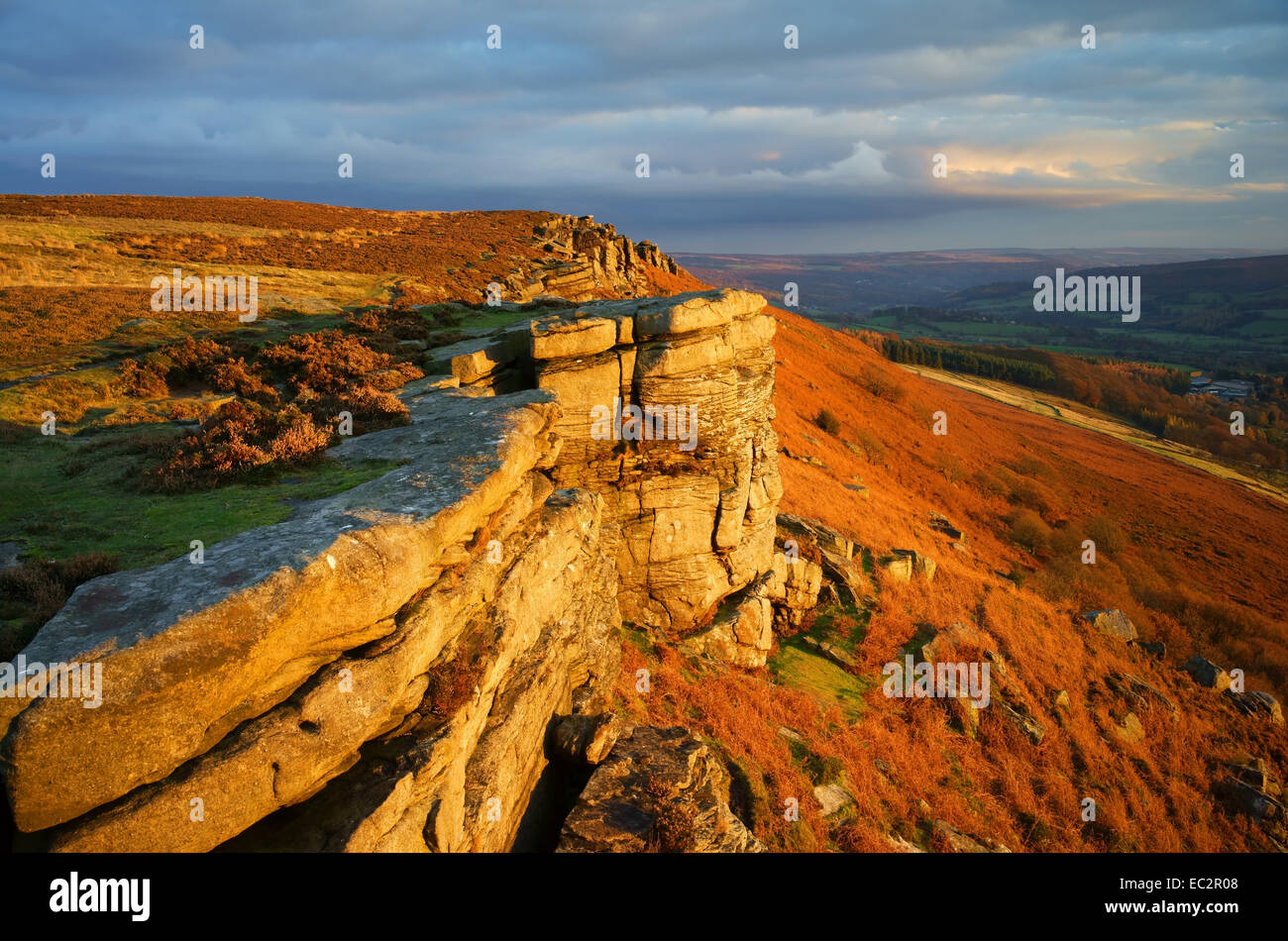 UK, Derbyshire, Peak District, Bamford Edge Stock Photo - Alamy