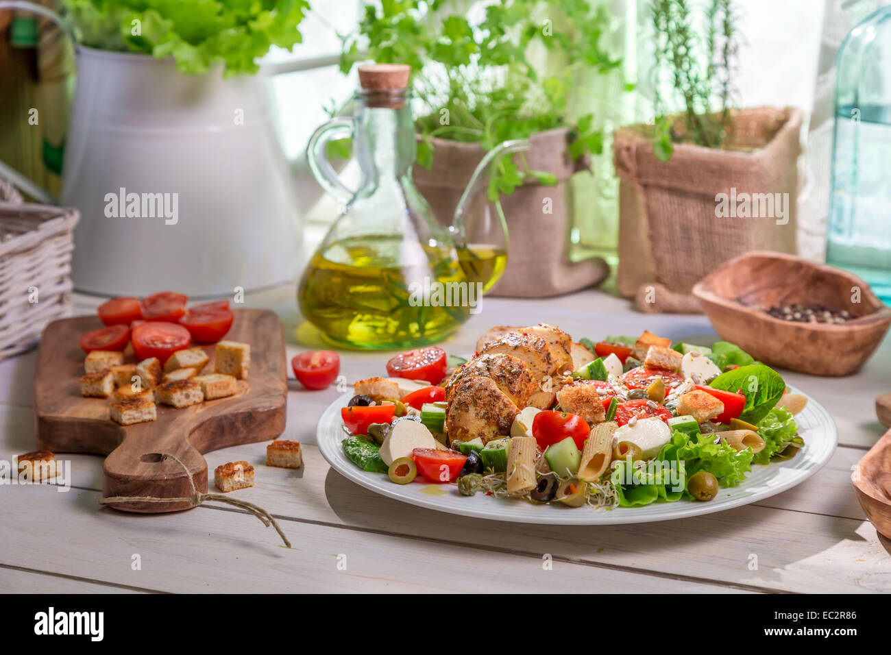 Healthy homemade food hi-res stock photography and images - Alamy