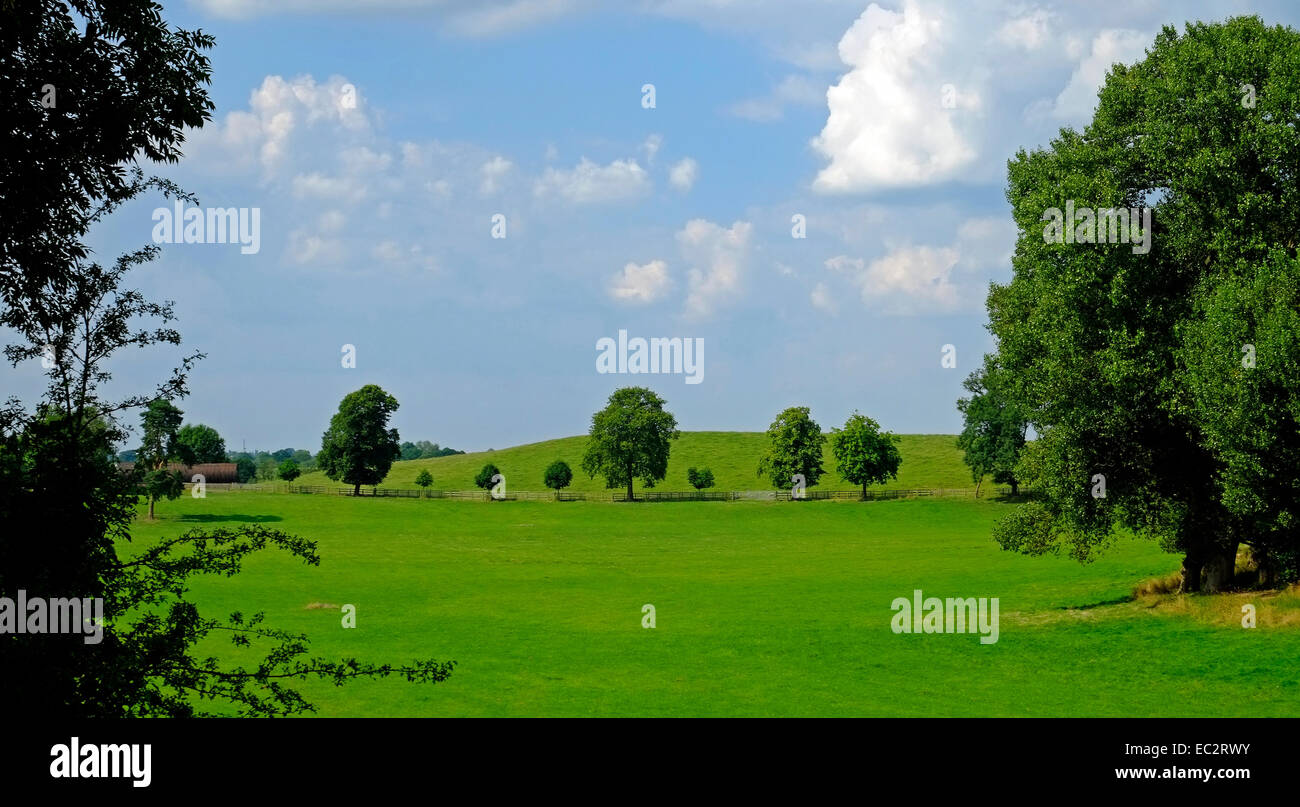 Pastoral Landscape Audlem Cheshire England UK United Kingdom EU ...