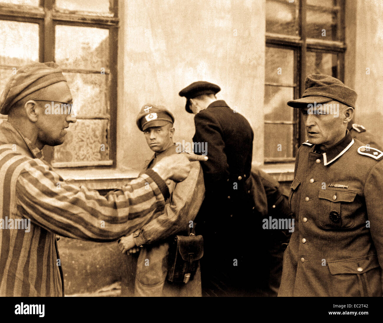 Russian slave laborer among prisoners liberated by 3rd Armored Stock ...